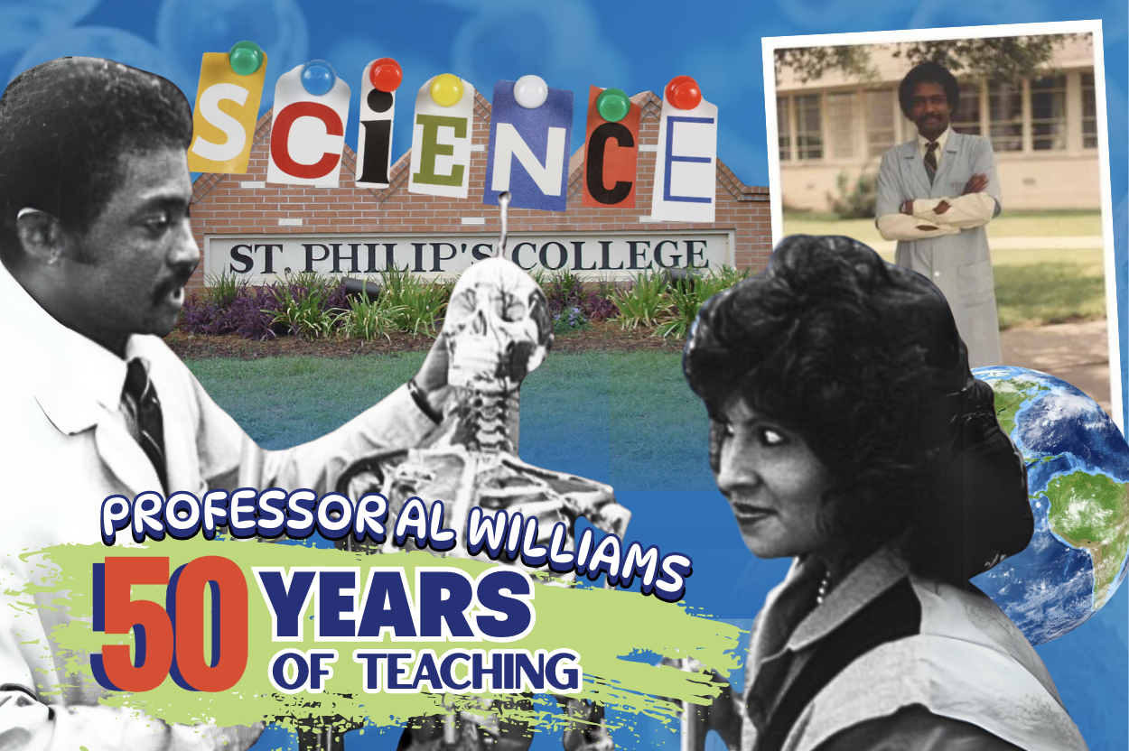 saobserver - Giving Professor Al Williams His Flowers