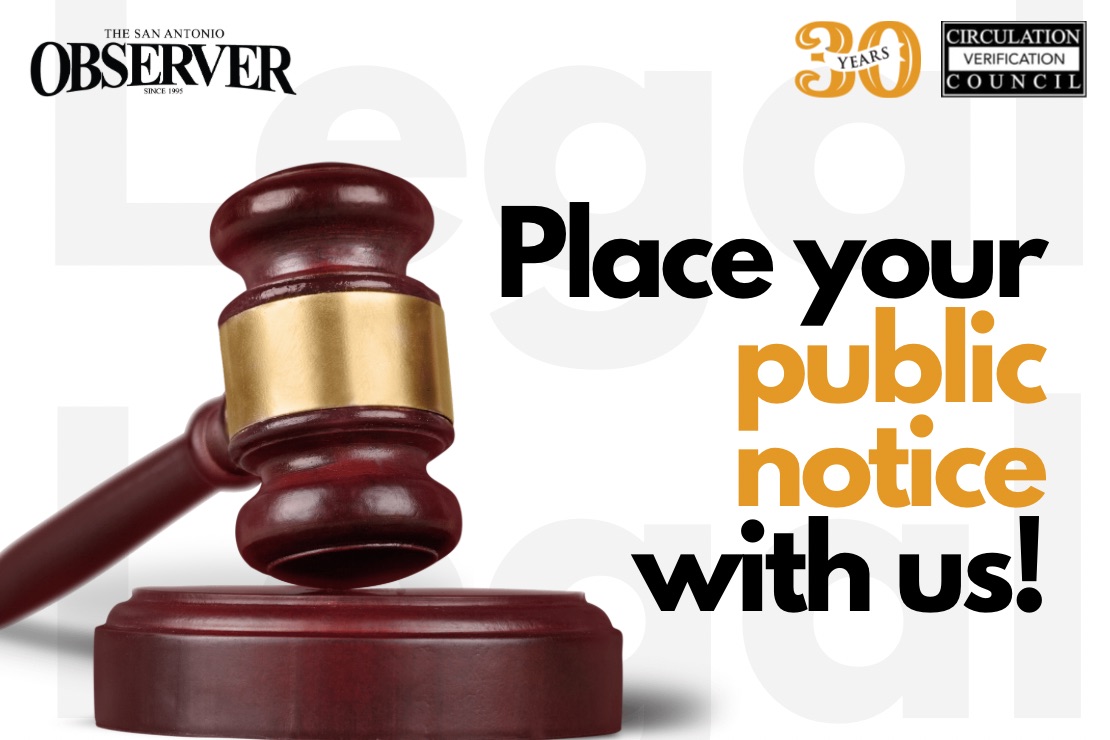 How to Publish a Legal Notice in Bexar County: Step-by-Step Guide ...
